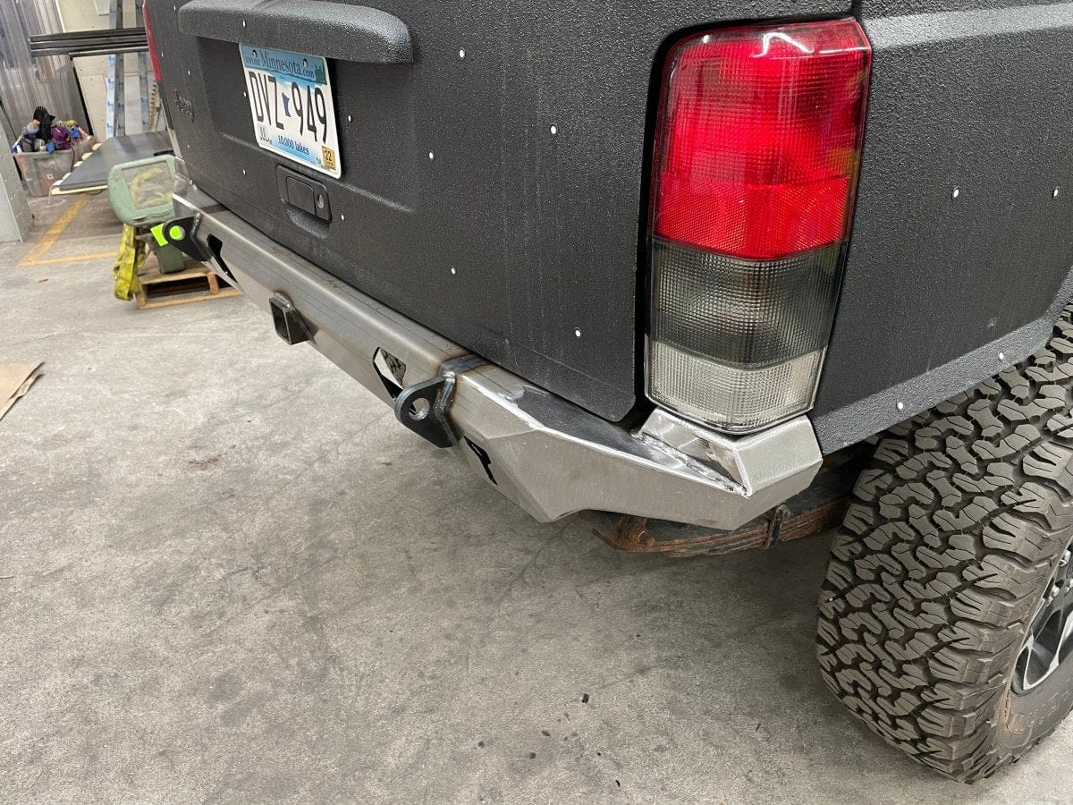 DIY HiLine Cut and Fold Rear Bumper | Jeep Cherokee XJ (1984-2001 ...